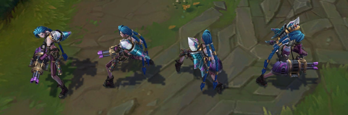 Arcane Jinx Cosplay Template for Foam/paper (+gratis Grenade) - Etsy