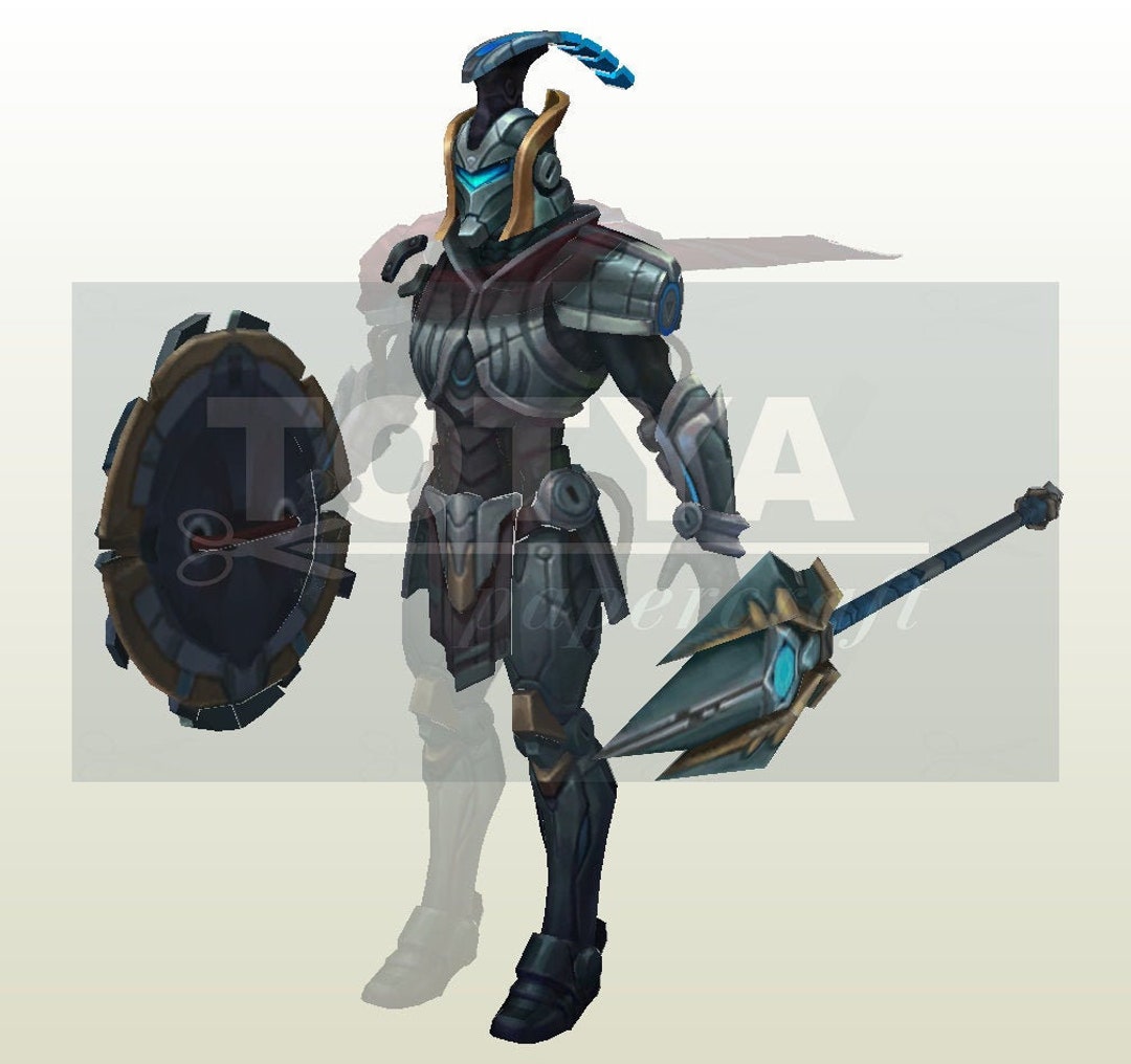 Full Metal Pantheon Full Cosplay Template for Foam/paper - Etsy