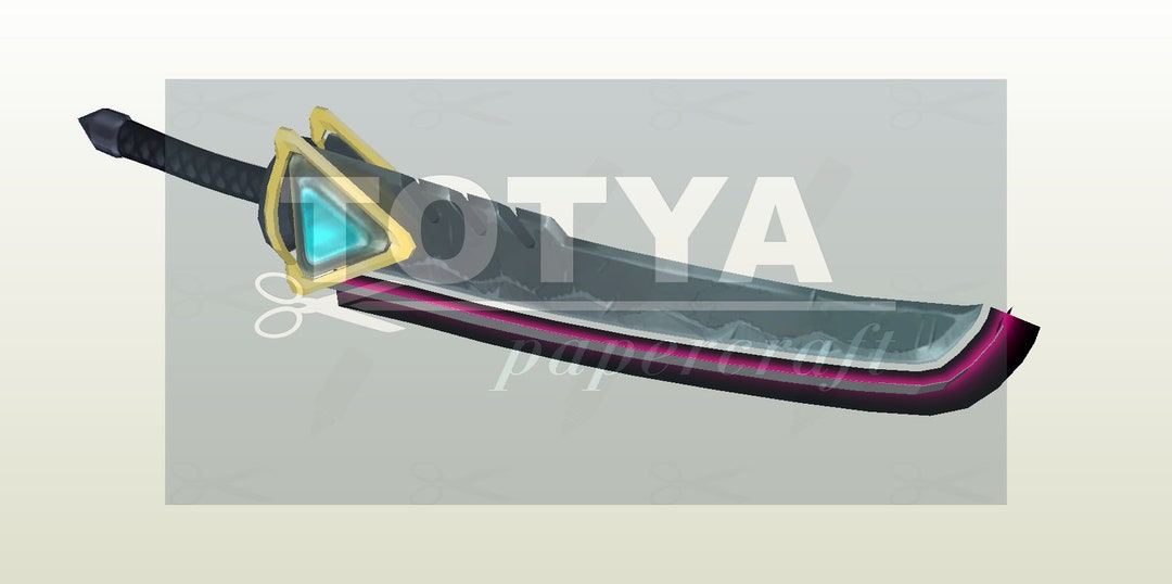 Demacia Vice Garen's Sword for Cosplay Template for Foam/paper - Etsy