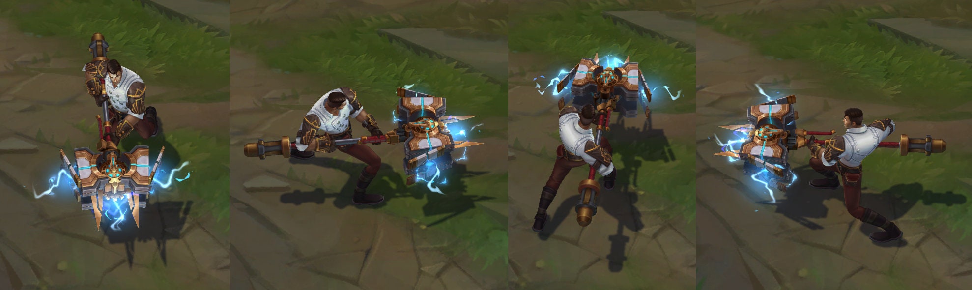 Arcane Jayce's Hextech Hammer (supports Ranged State Too) for Cosplay ...