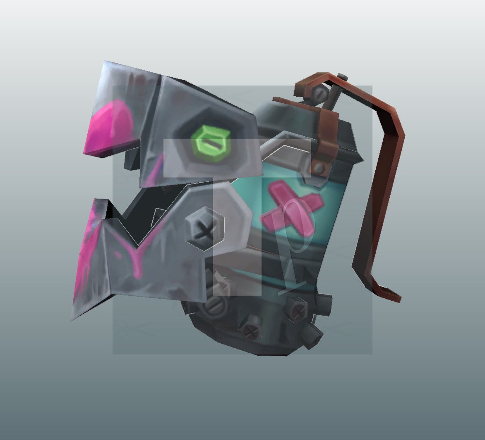 Arcane Jinx Cosplay Template for Foam/paper (+gratis Grenade) - Etsy