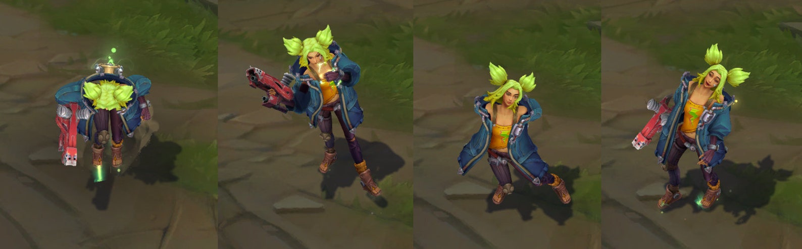 Zeri Gun and Back-part Cosplay Template for Foam/paper - Etsy