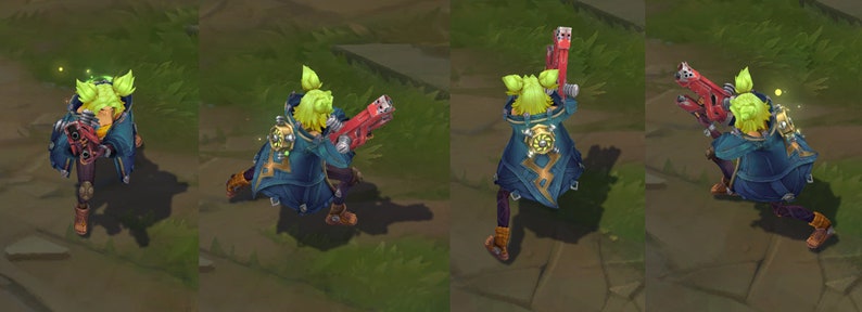 Zeri Gun and Back-part Cosplay Template for Foam/paper - Etsy