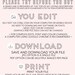 Glitter Gold Birthday Party Games, Who Knows the Birthday Girl Best ...