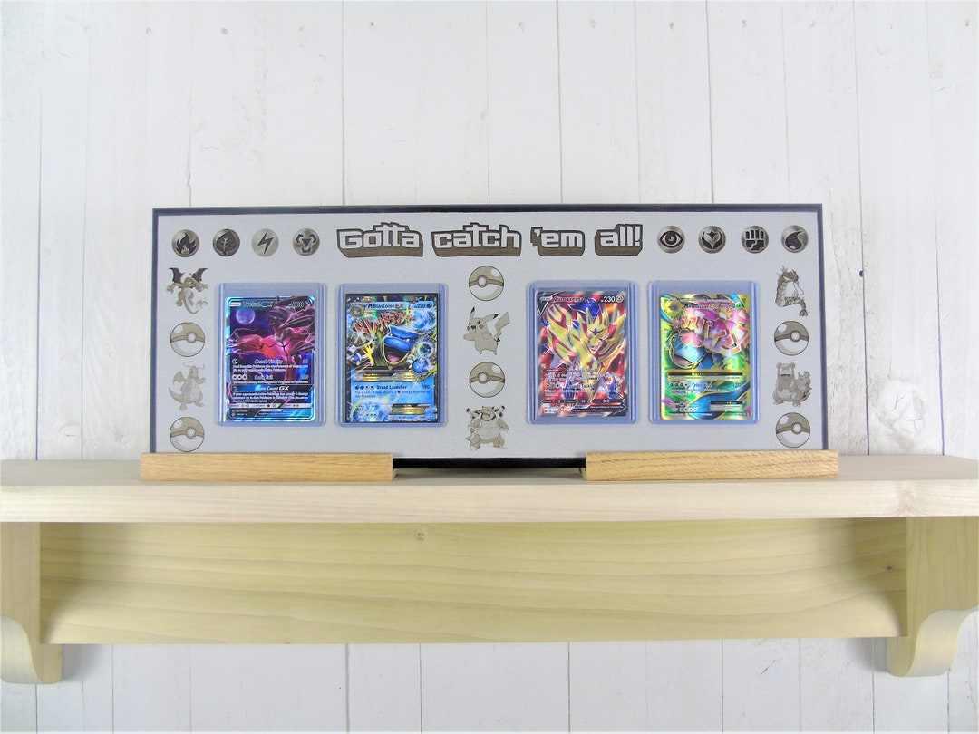 Plaque for Favourite Pokemon Cards Engraved Gift for - Etsy