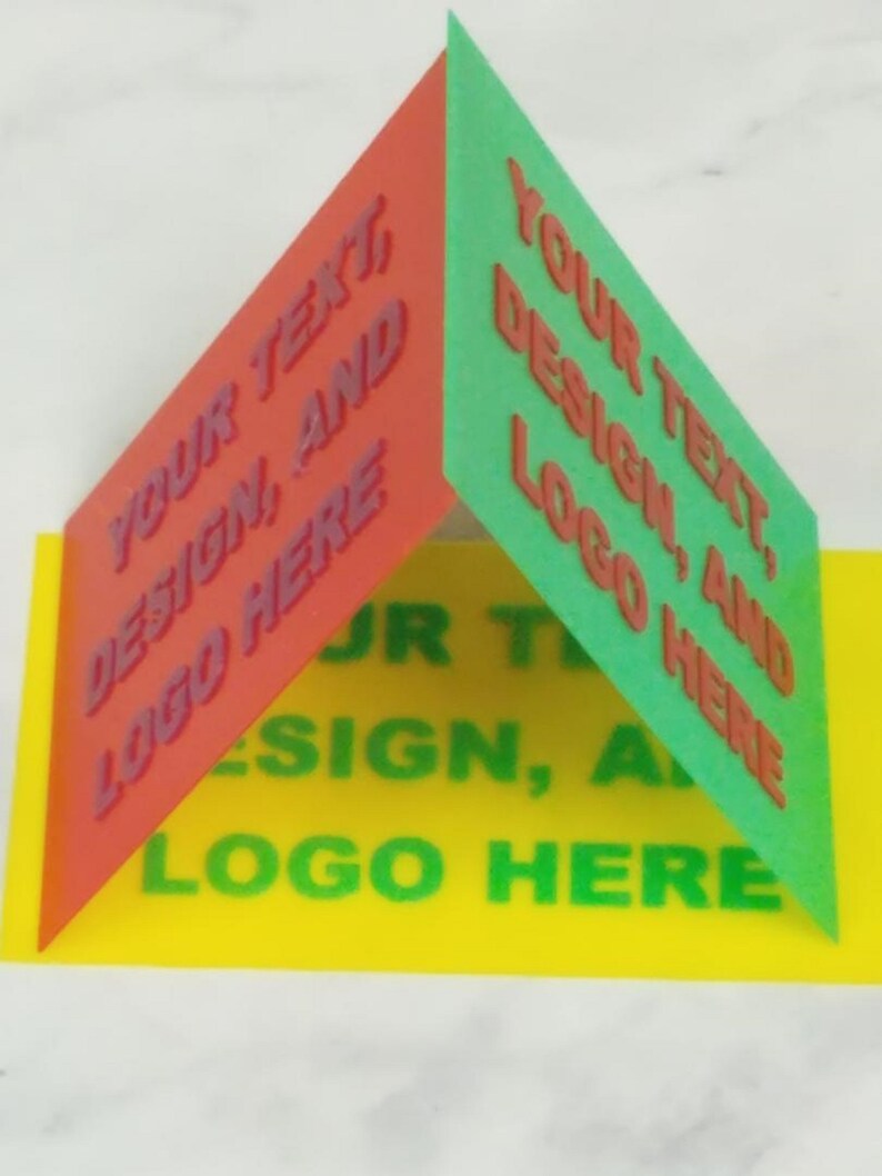 1 Custom 3D Printed Business Card - Etsy