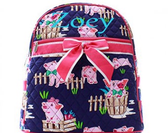 Monogram backpack | Etsy