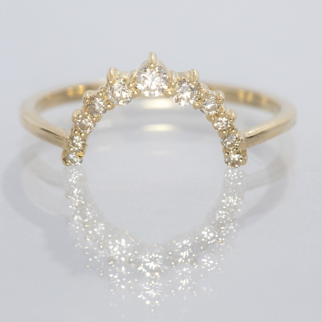 Yellow Gold Wedding Ring Diamond Engagement Ring Diamond - Etsy