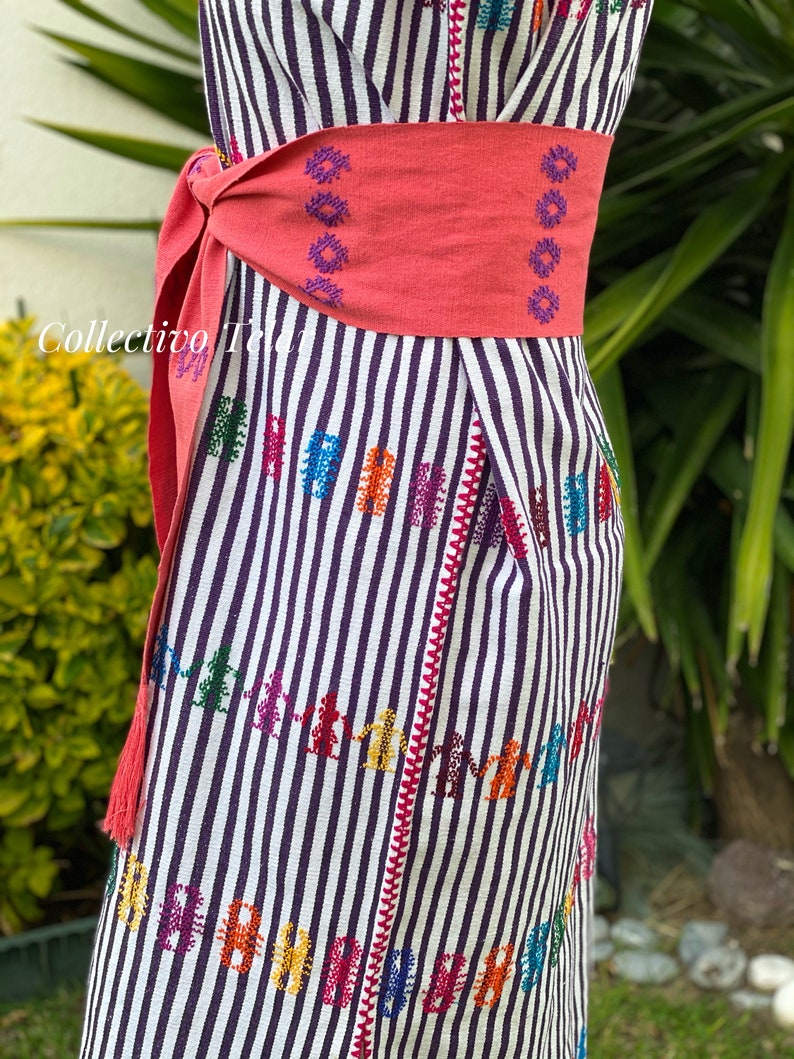 Hand Woven Mexican Dress Woven Mexico Huipil Mexican Tunic | Etsy