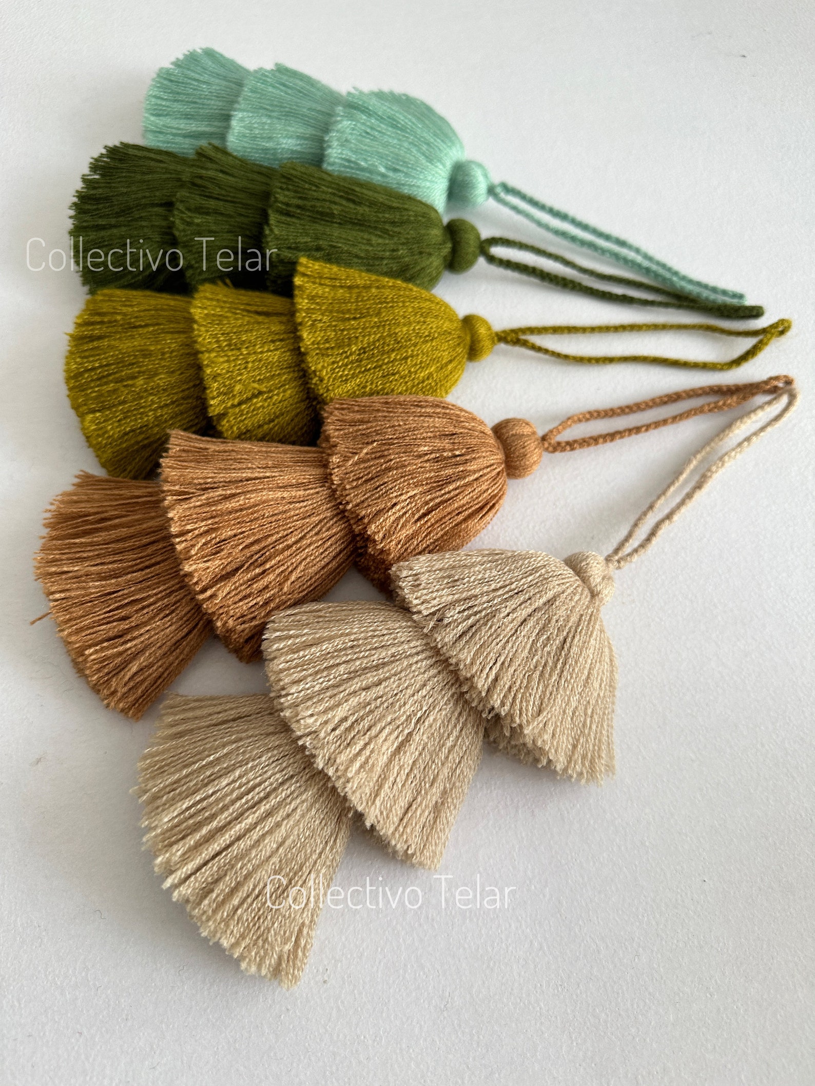 Tassel Keychain, Boho Bag Tassels, Pom Pom Tassel Bag Charm, Wedding ...