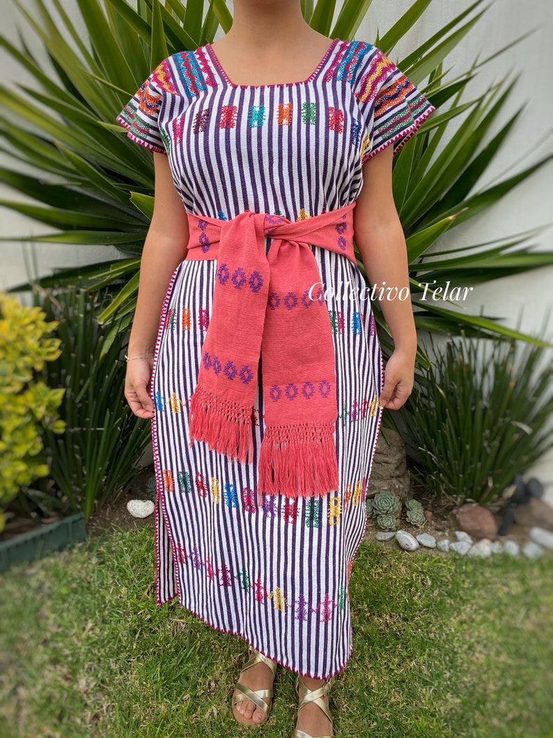 Hand Woven Mexican Dress Woven Mexico Huipil Mexican Tunic | Etsy