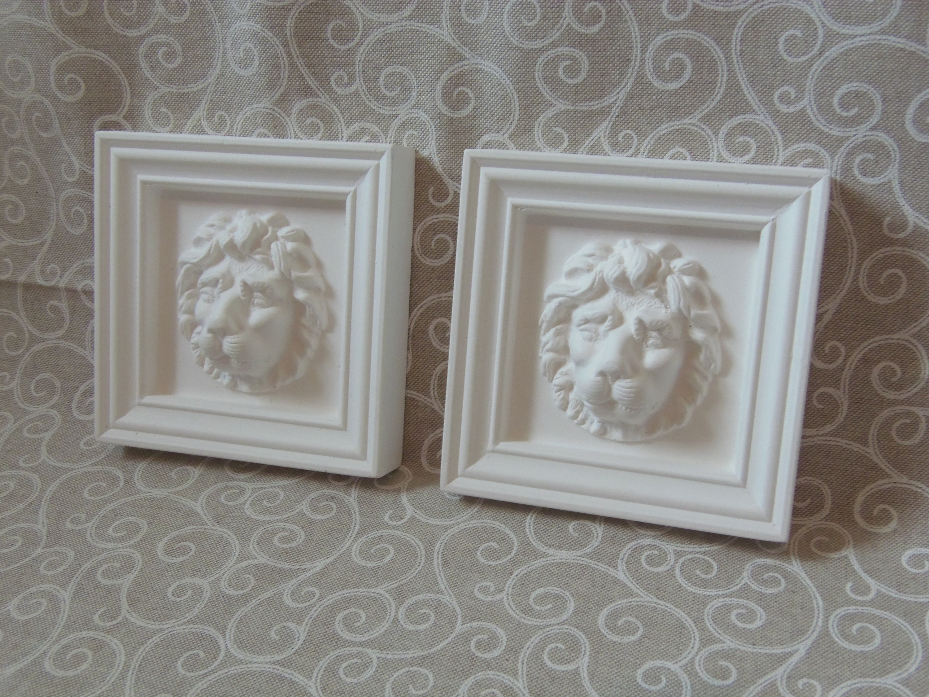 A Pair of Traditional Lions Head Door / Window Frame - Etsy