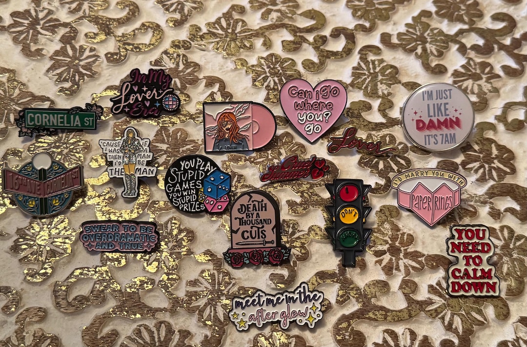 Lover Inspired Enamel Pins - Etsy