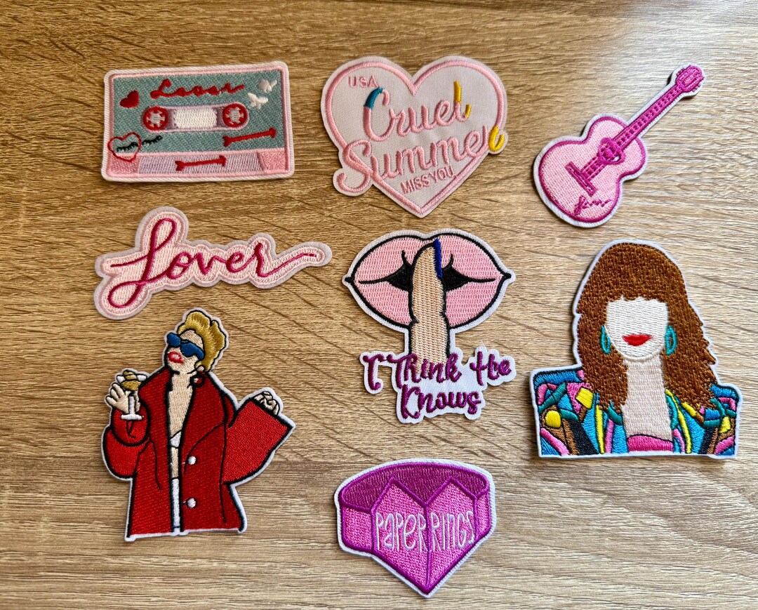 Lover Inspired Iron on Patches - Etsy