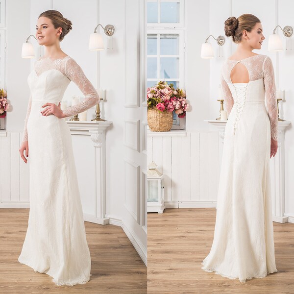 Keyhole Back Dress - Etsy