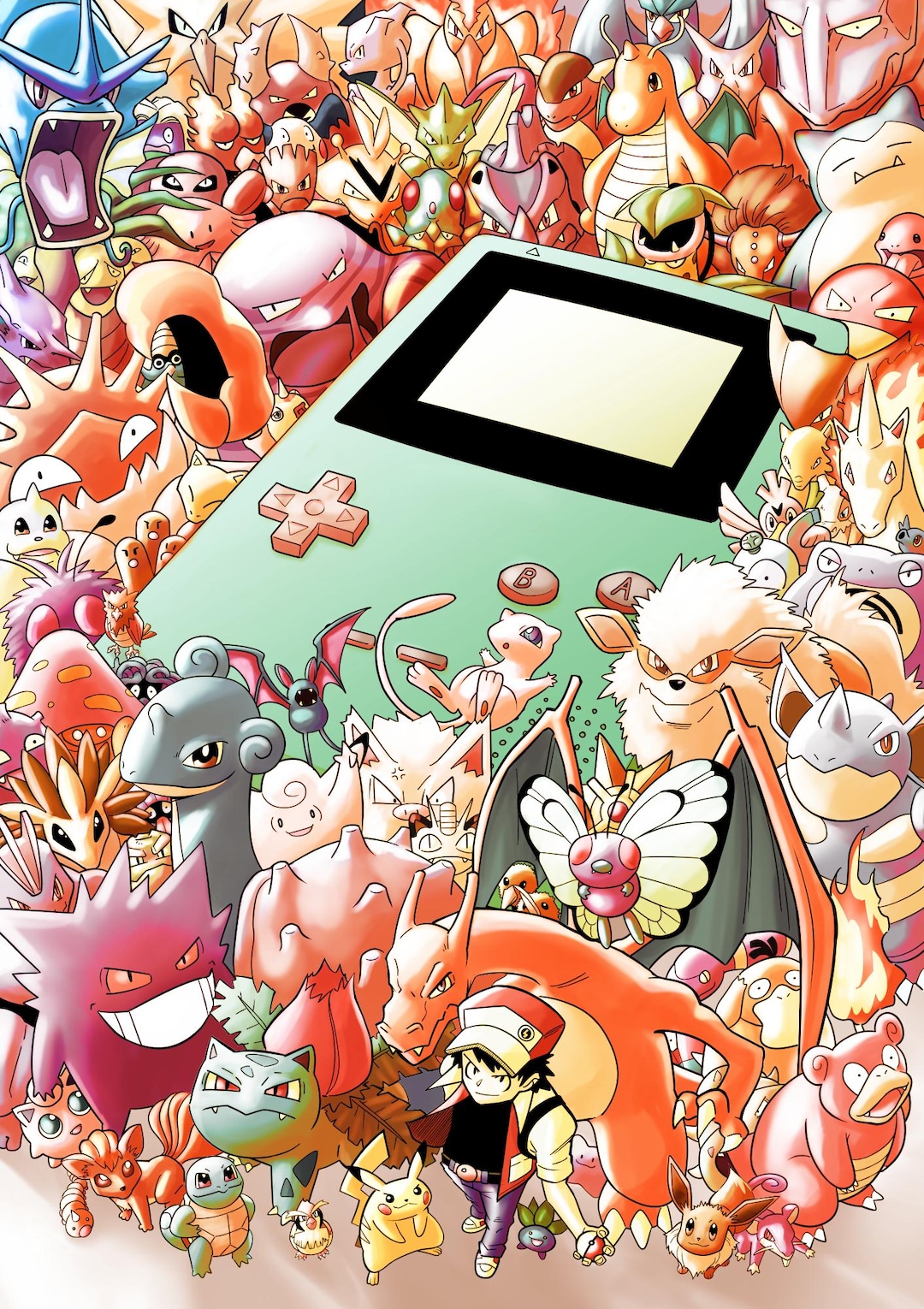 Generation One Poke-print (A3 Only) - Etsy