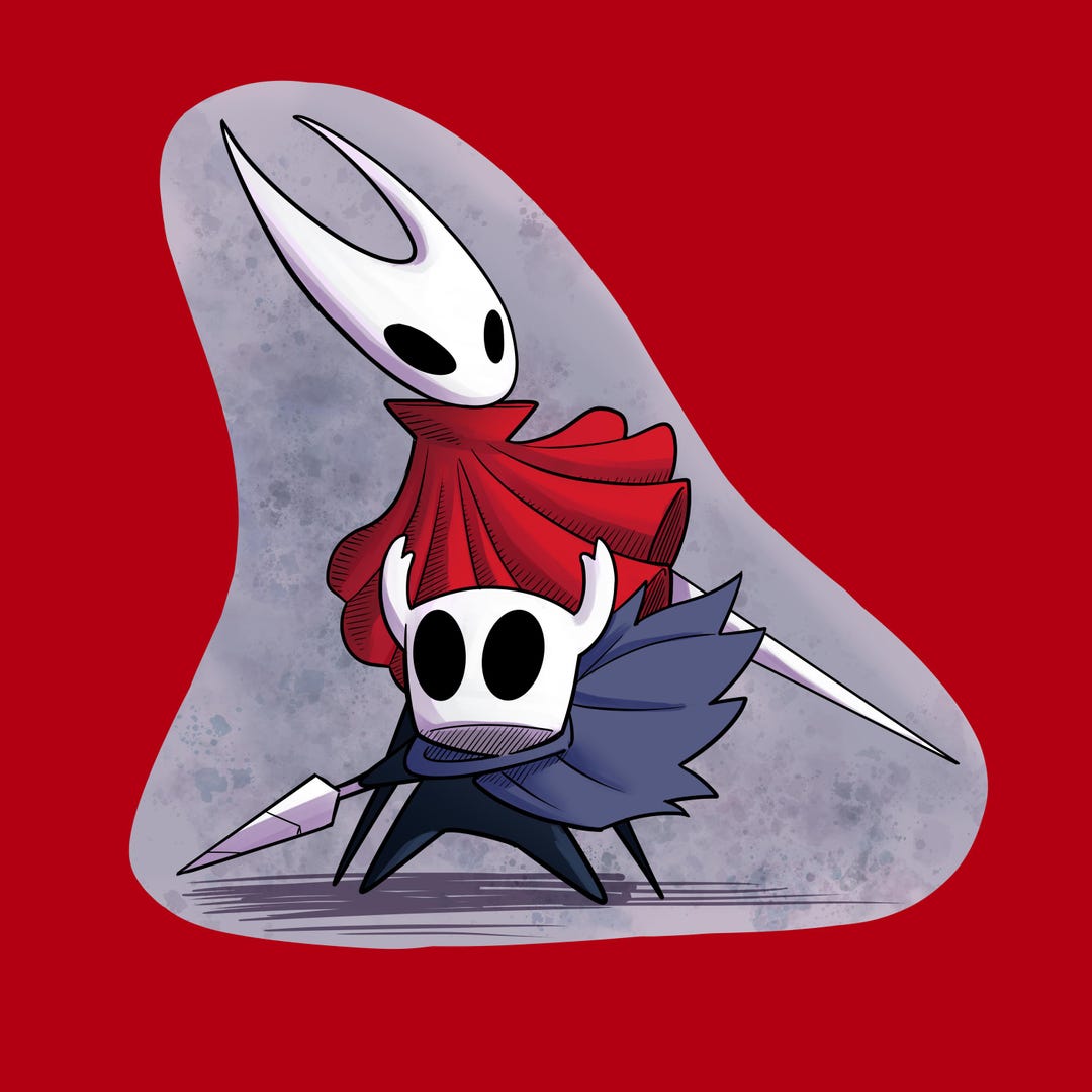 Hollow Knight Vinyl Holo Sticker - Etsy