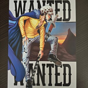 Trafalgar Law Print A4 Only - Etsy