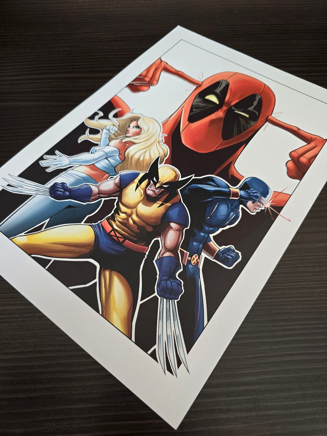 X-men & Deadpool Print (A4 Only) - Etsy