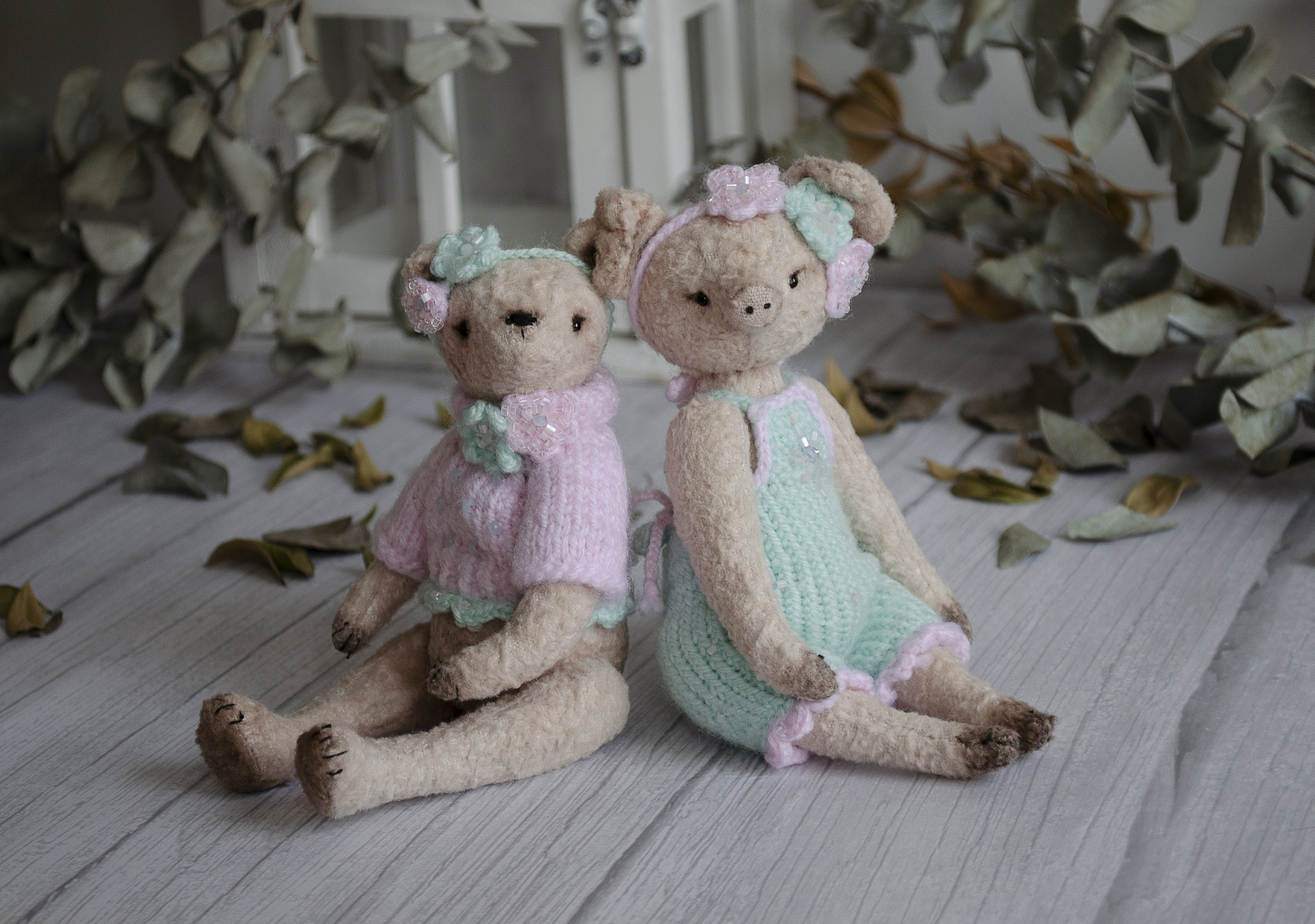 Artist Teddy Bear, Teddy Pig Toy, Vintage Style Stuffed Animal, OOAK ...