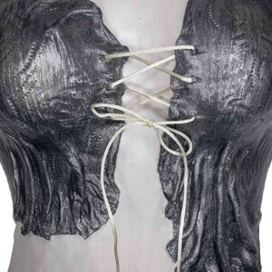 Life Size Torso Sculpture L– Ceramic Corset – Handmade Clay Plaster ...