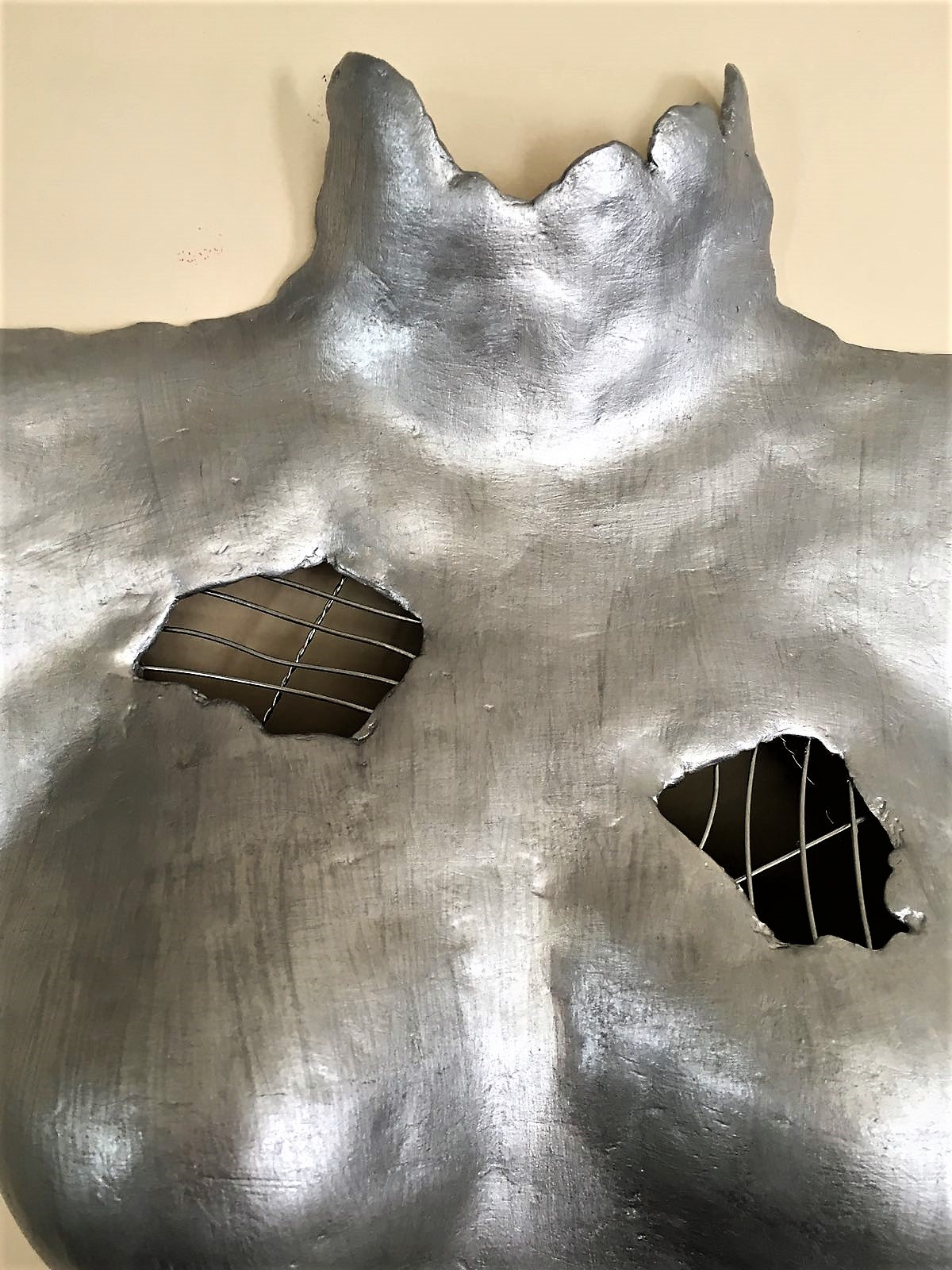 Torso Sculpture L Ceramic Corset Female Bust Handmade - Etsy