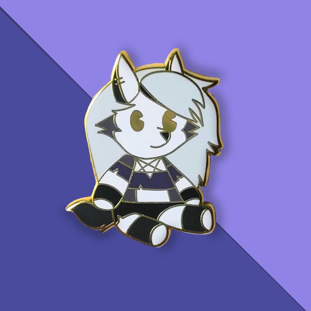 Loona Wolf Inspired Pin - Etsy