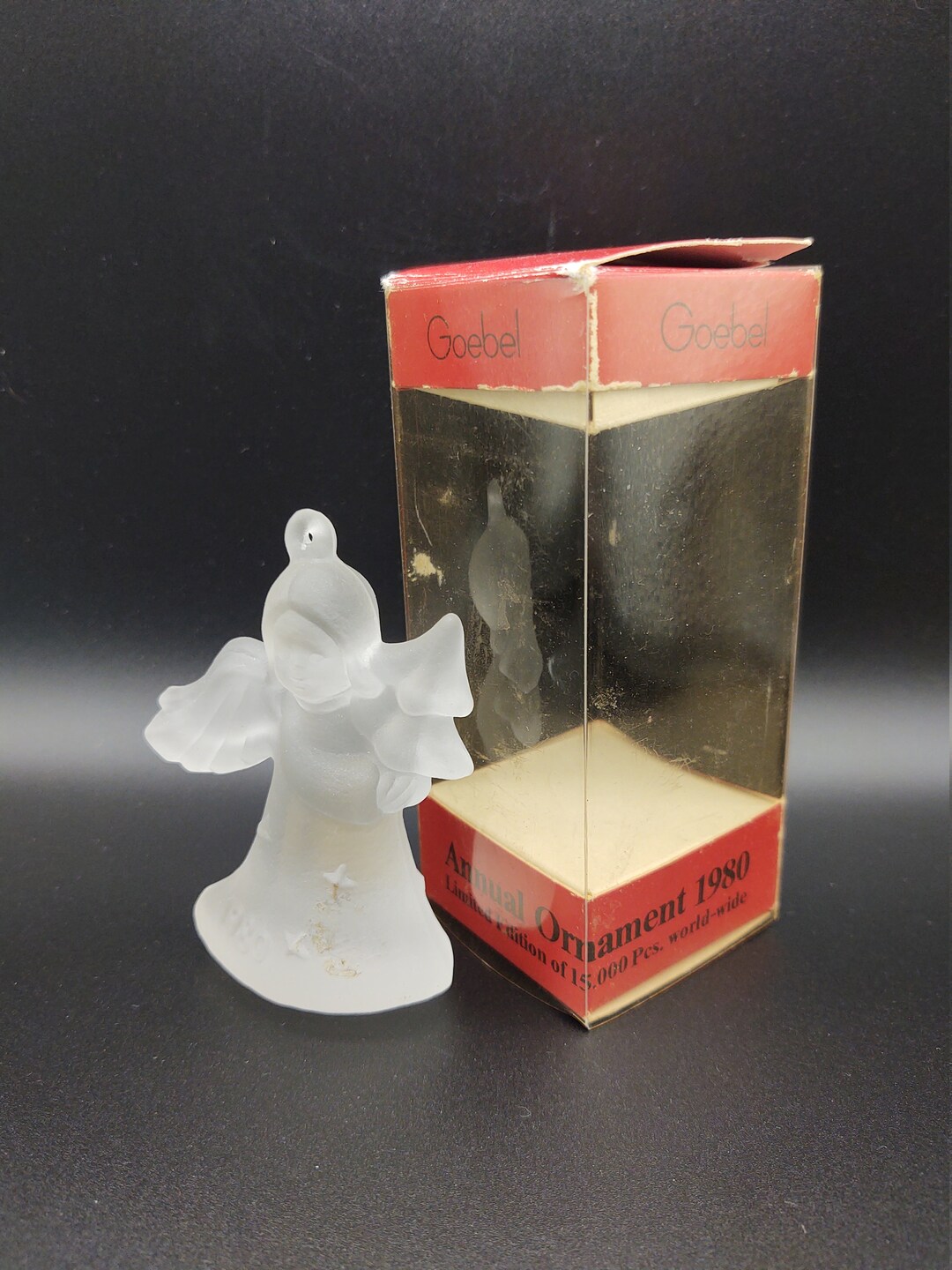 Goebel Limited Edition 1980 Crystal Angel Christmas Ornament - Etsy