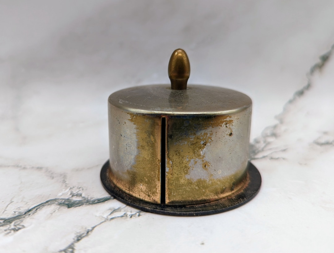 Vintage Metal Stamp Roll Dispenser - Etsy