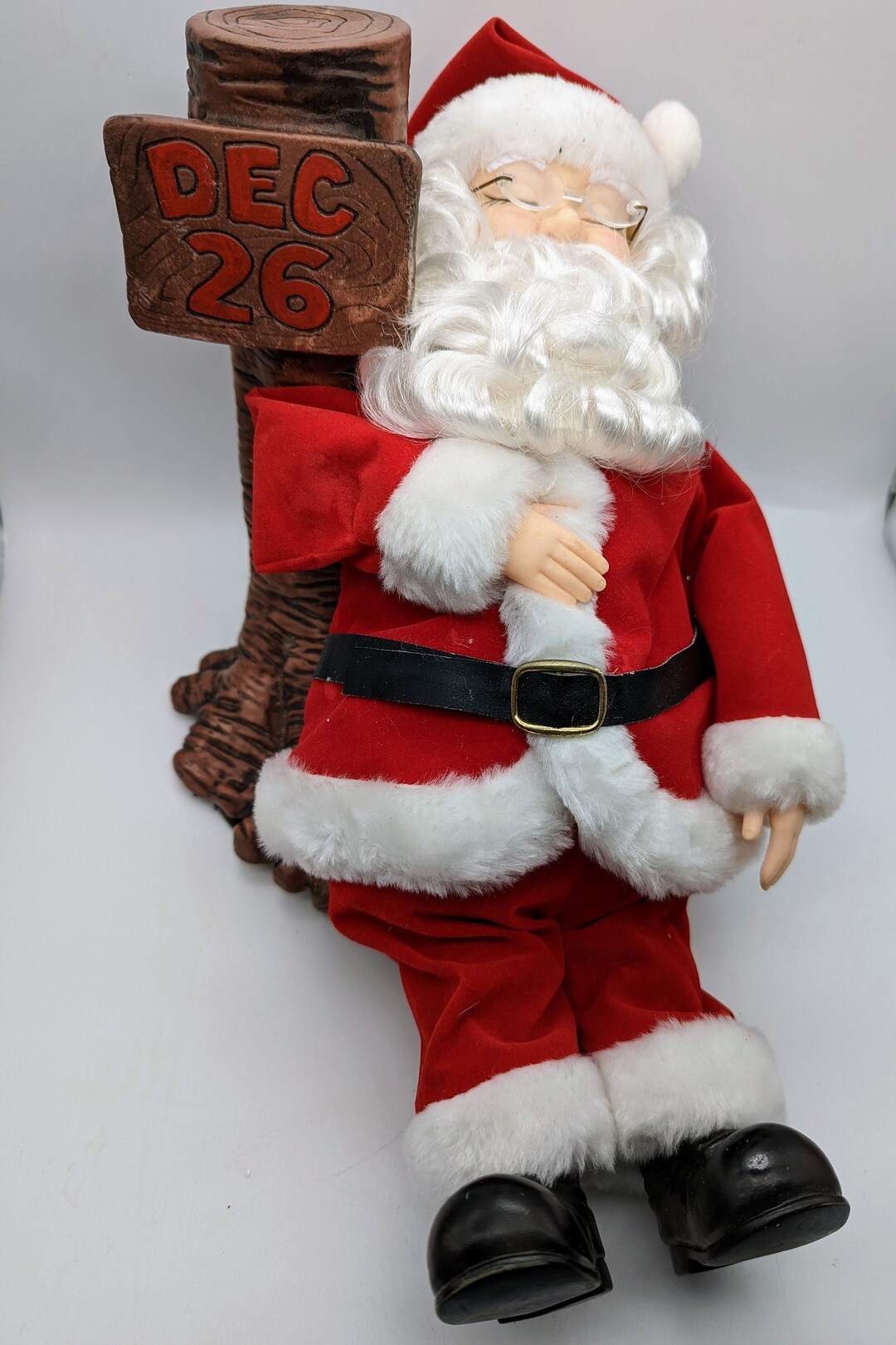 Vintage Dec 26th Snoring Santa Whistling Animated Electronic - Etsy