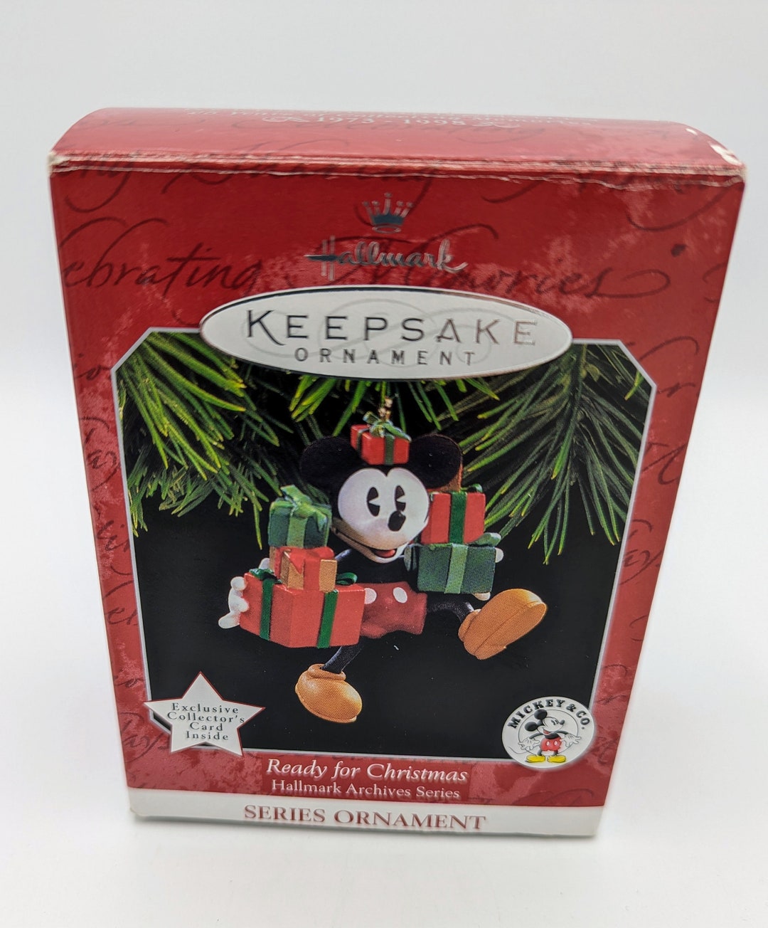 Hallmark Mickey Mouse Ready for Christmas Hallmark Archives Series ...