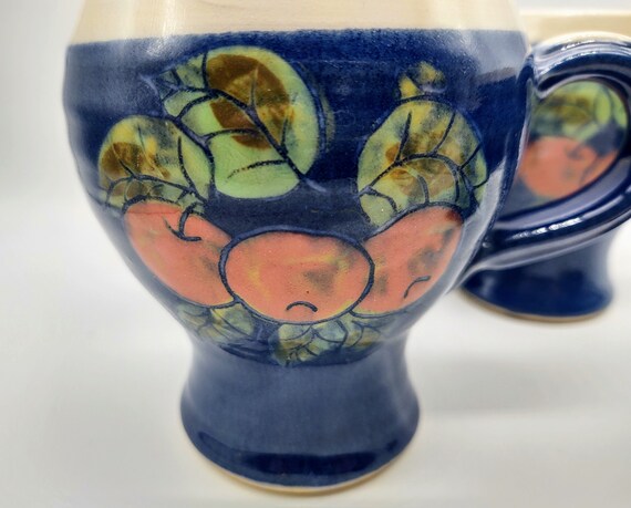 R & J Forrester Bandon Irish Pottery Stoneware Cherry Apple - Etsy