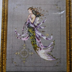 Mirabilia Shimmering Mermaid Counted Cross Stitch Kit MD-71 - Etsy