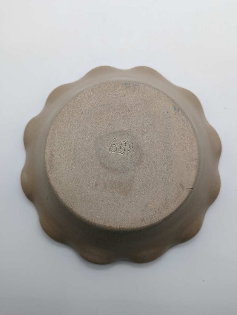 Beaumont Brothers Pottery Stars and Stripes Plate Fluted - Etsy