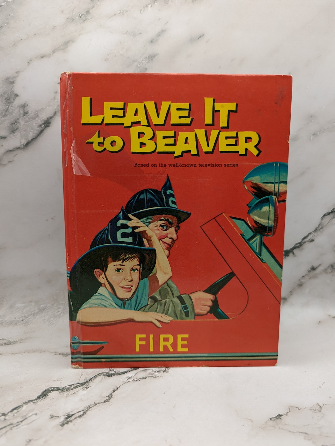 Whitman Leave It to Beaver Fire Hard Cover Book - Etsy
