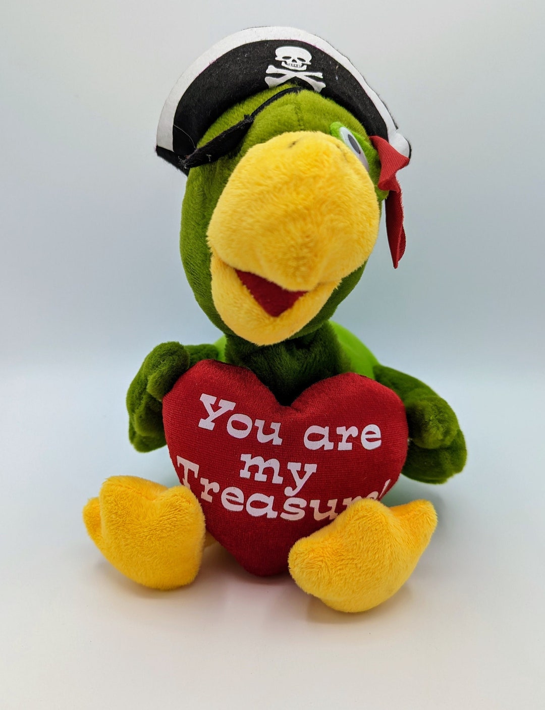 Gemmy Squawkers Valentine Pirate Parrot Dock of the Bay - Etsy