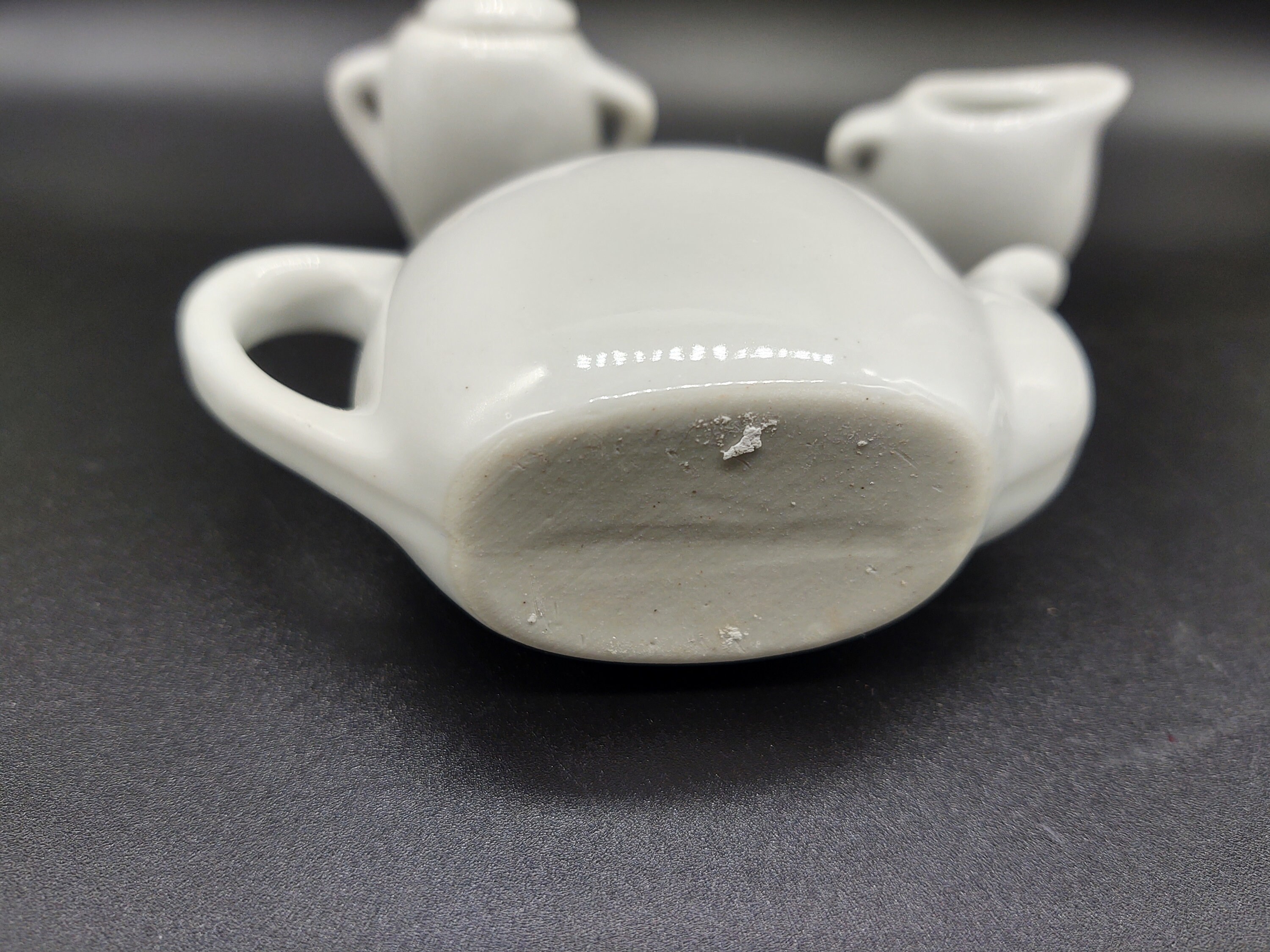 Vintage Child's 17 Piece Folkart Guardian Angel Tea Set | Etsy