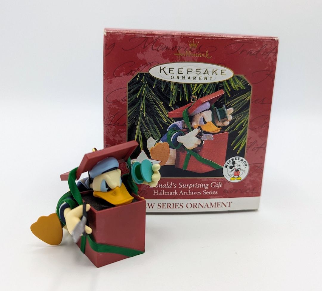 Hallmark Donald's Surprise Gift Hallmark Archives Series Keepsake ...