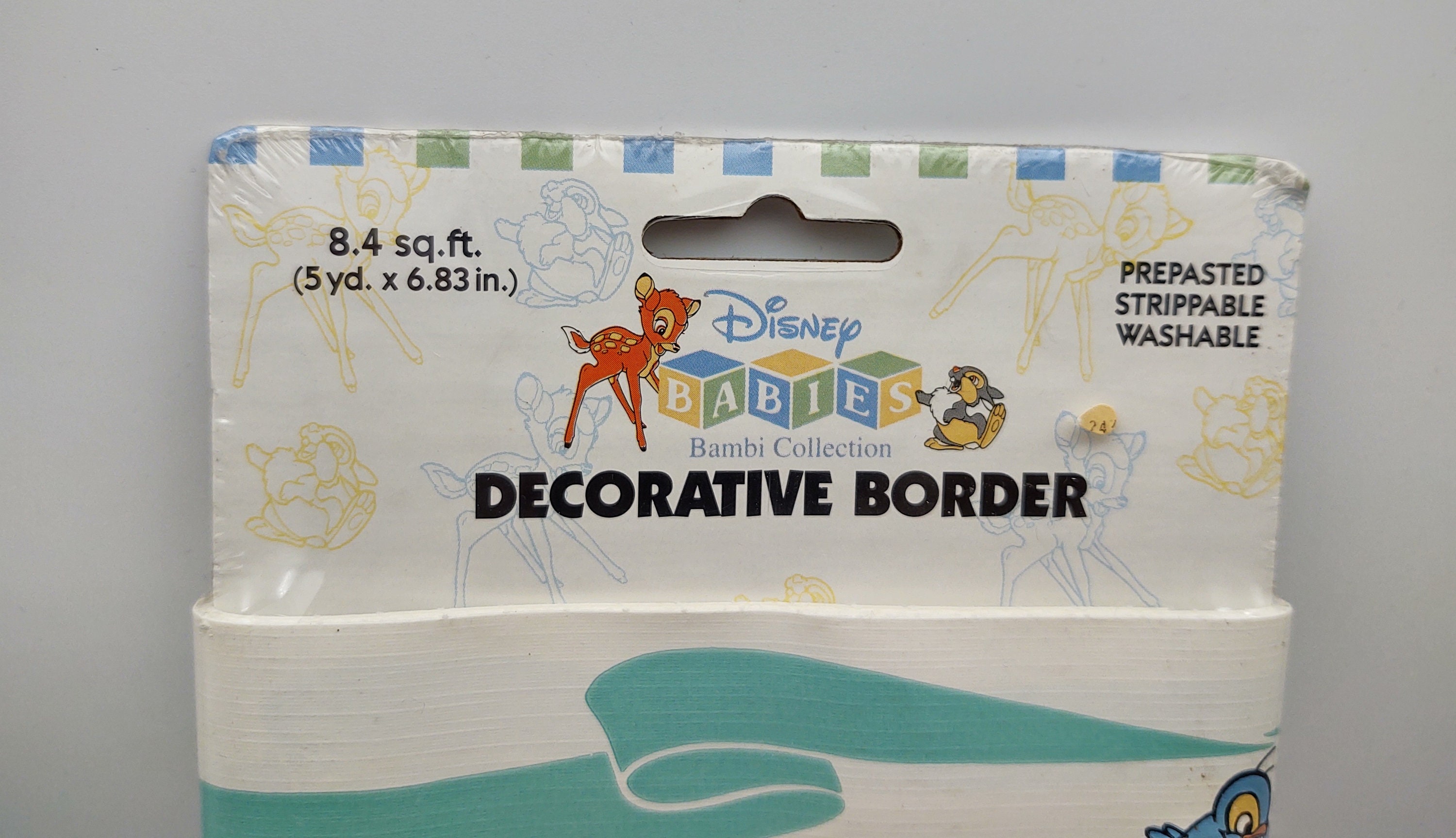 Vintage Disney Babies Bambi Decorative Wall Border 5 Yd | Etsy