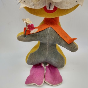 Vintage Velveteen Sawdust Stuffed Yellow Rabbit Japan Dream Pet? - Etsy