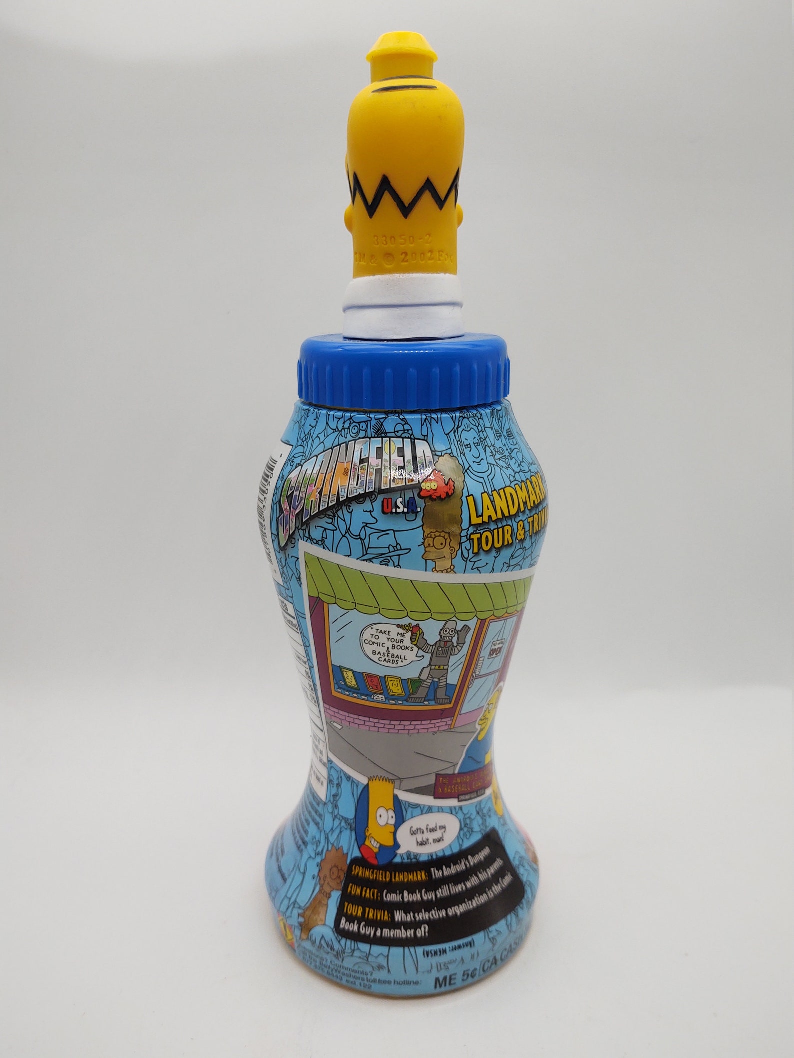 Vintage Homer Simpson Belly Washers Drink Bottle - Etsy Canada