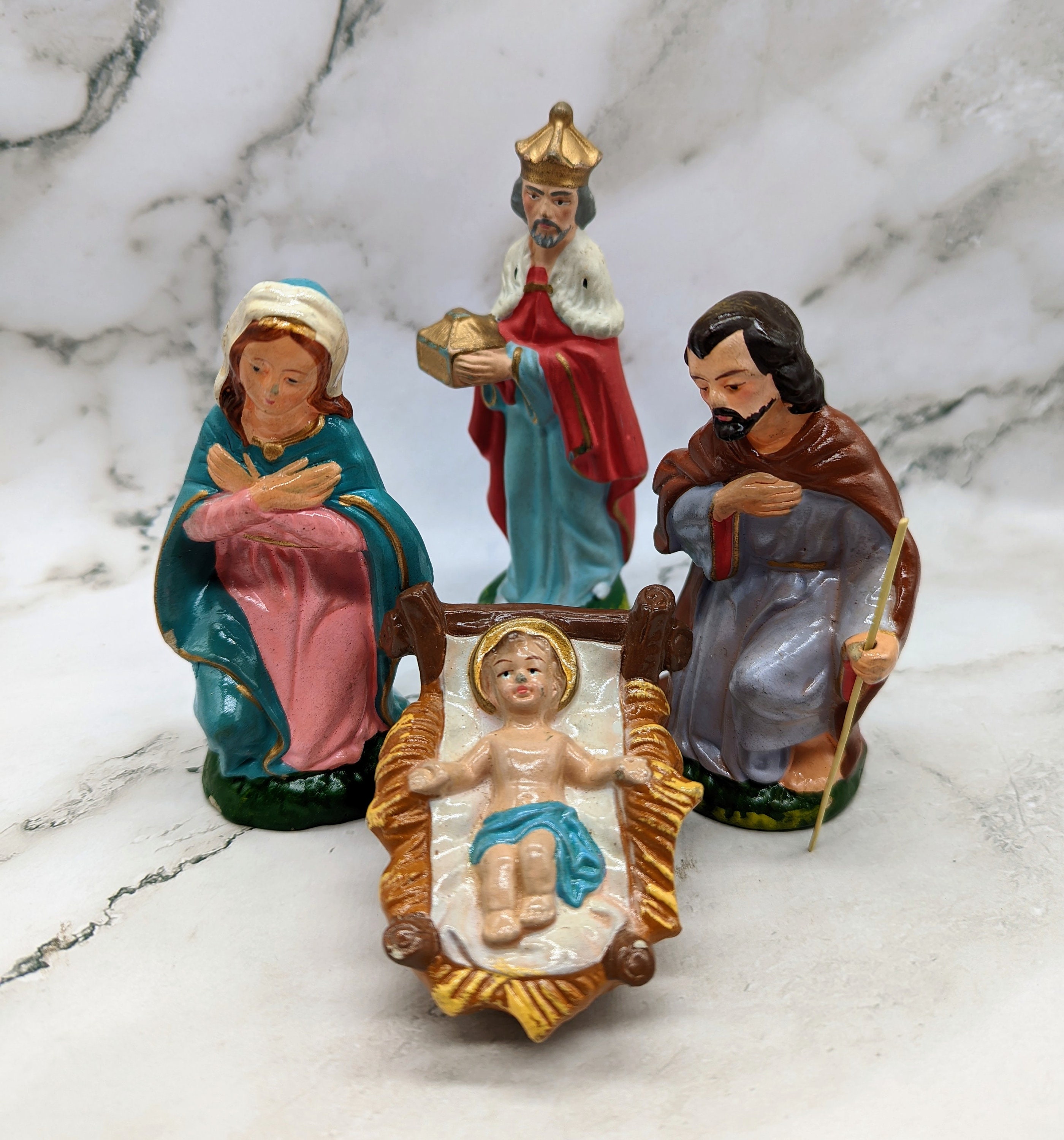 Vintage Nativity Sets
