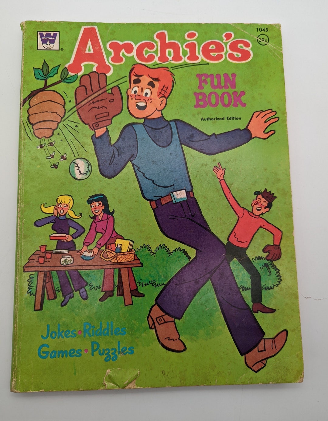 Vintage Archie's Fun Coloring Book by Whitman 1972 - Etsy