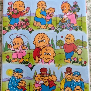 Vintage Stickers Peanuts, Dilbert, Mickey & Friends, Berenstain Bears ...