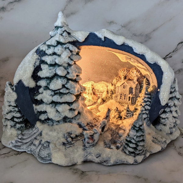 Snow Scene - Etsy