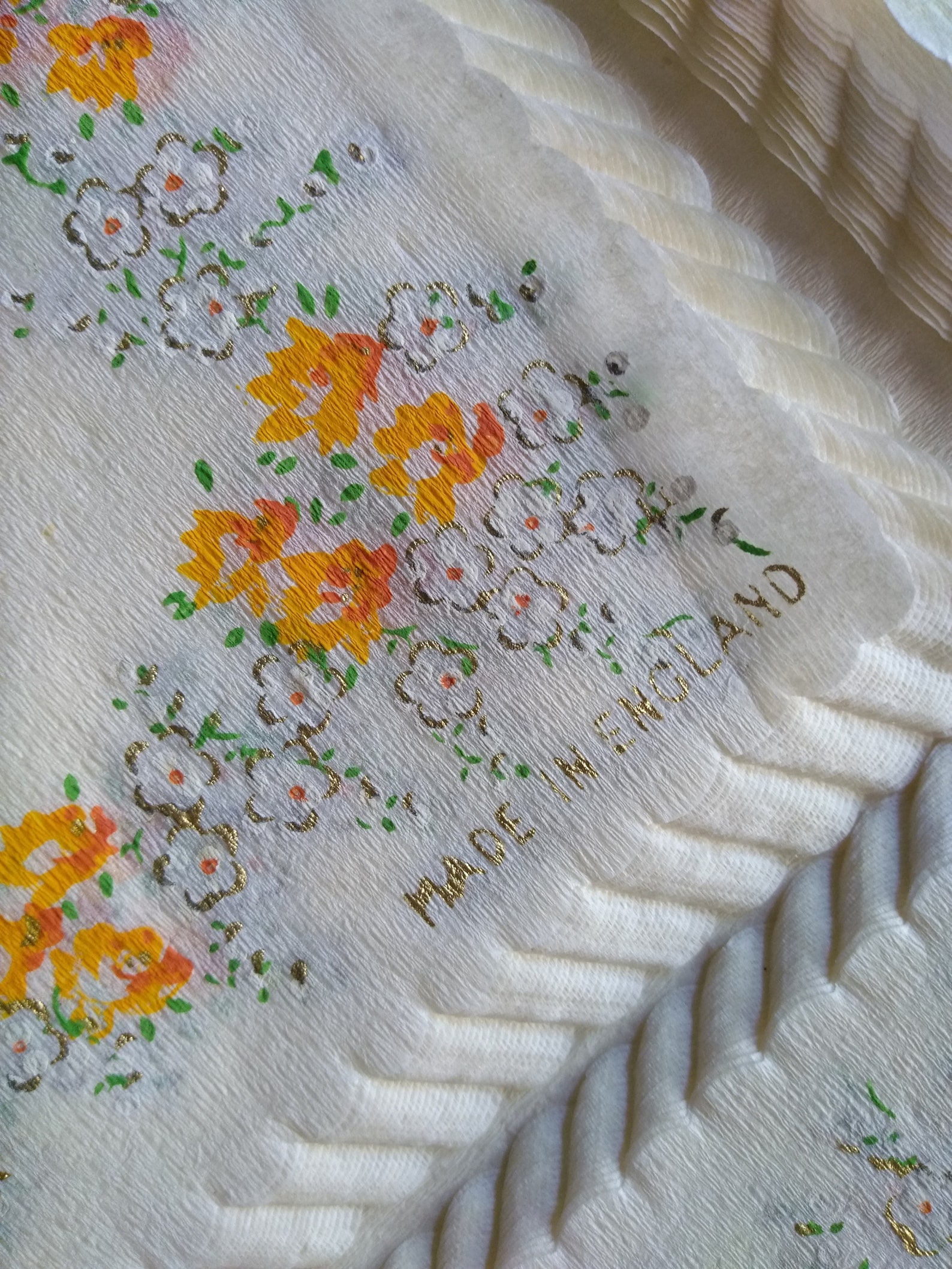 Vintage Paper Handkerchiefs/napkins 20 Pieces Made in England Paper ...