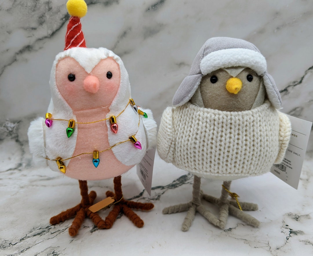 Target Christmas Wondershop Featherly Friends Birds Tinsel or Bay - Etsy