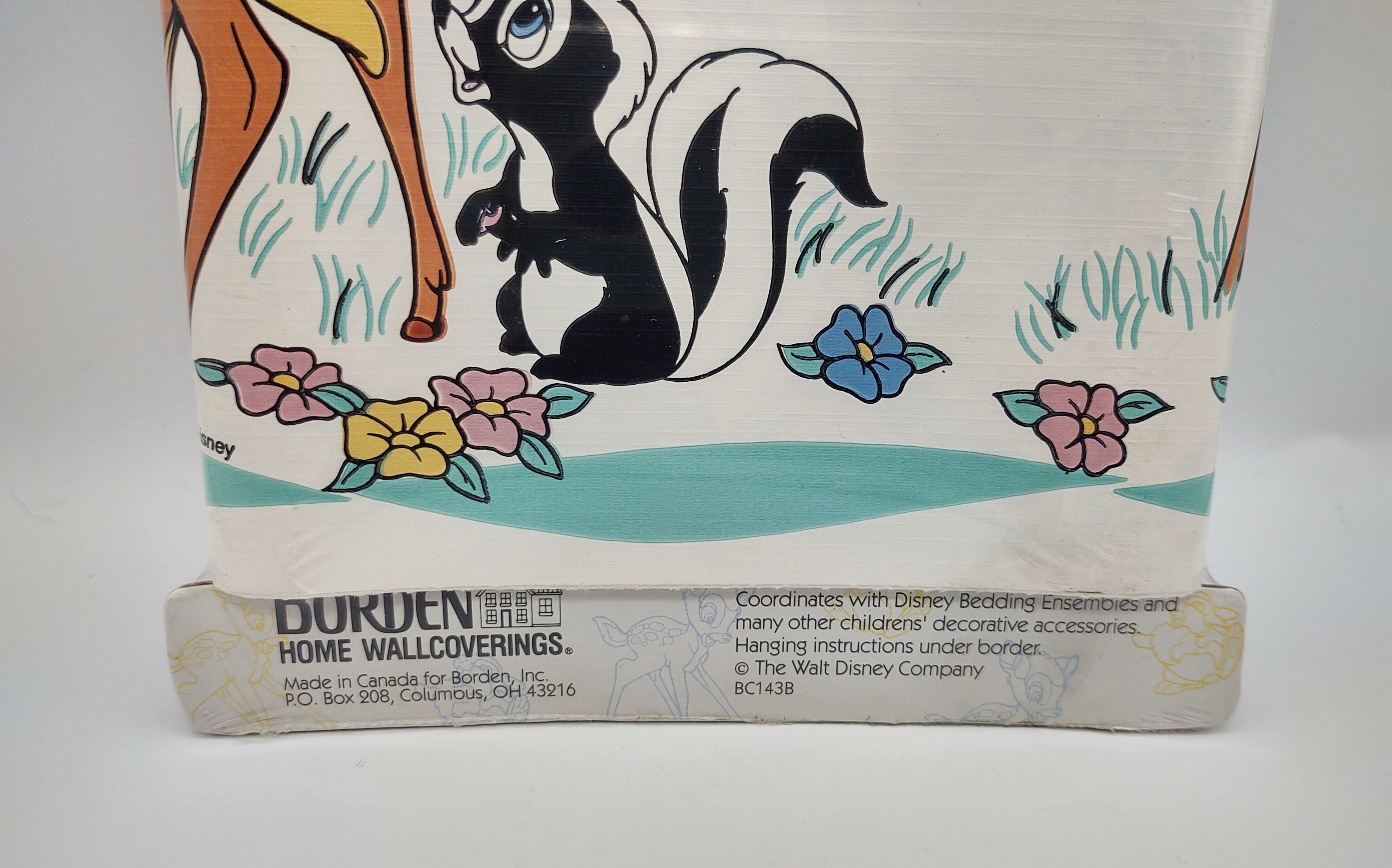 Vintage Disney Babies Bambi Decorative Wall Border 5 Yd | Etsy