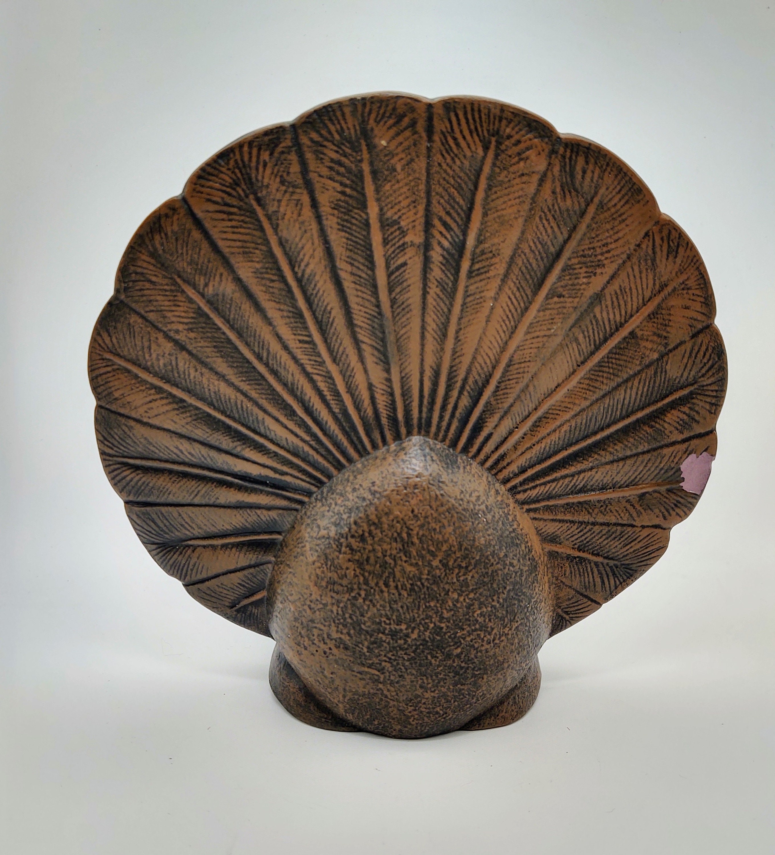 Vintage Hobbyist Ceramic Hand Painted Turkey Thanksgiving | Etsy