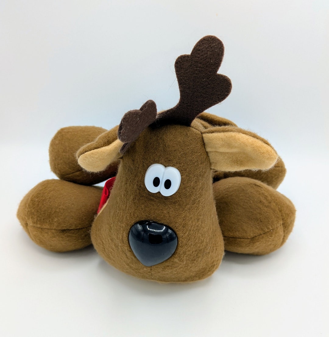 Hallmark Rodney Reindeer Stuffable Christmas Stocking Pouch - Etsy